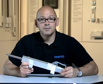 Festo Drives > Electric cylinders that provide flexibility and control.