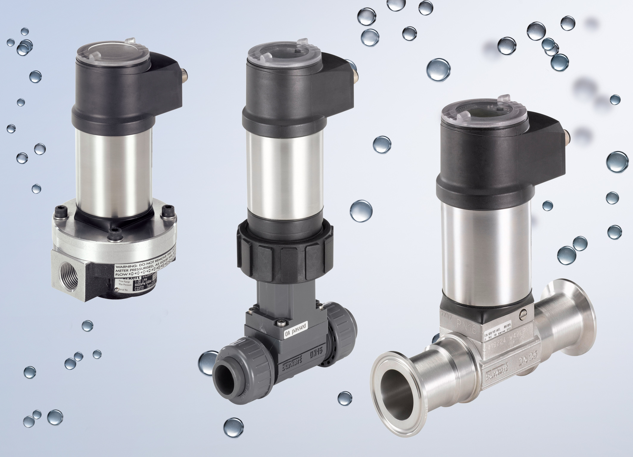 Burkert's new Element Flow Transmitter
