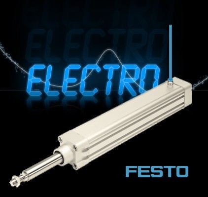 Festo Pneumatics > Brand new Electric piston-rod cylinders class ...