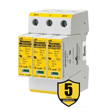 Solar panel surge protection for solar panels by Cooper Bussmann